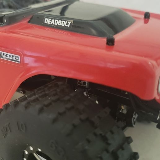🚁 SCX24 Deadbolt Front Body Posts・Free 3D File for ・Cults