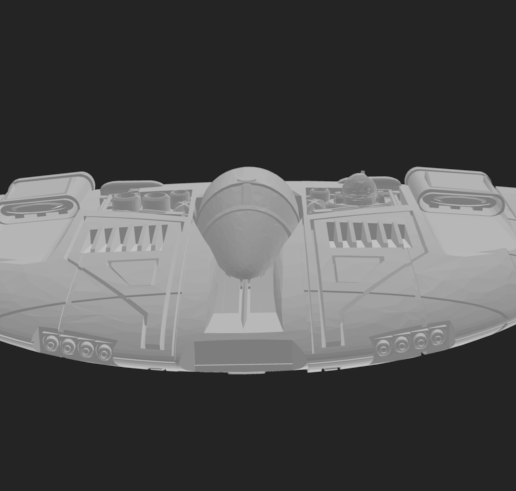 ⭐ D-Wing Starfighter・Free STL File for 3D printing・Cults
