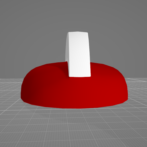 🎨 Lego Red Guardian Fin・ OBJ File for 3D printing・Cults