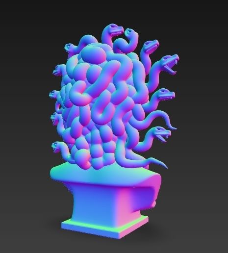 👤 Medusa Bust – Mythological Sculpture-Inspired 3D Model・ STL File for ...