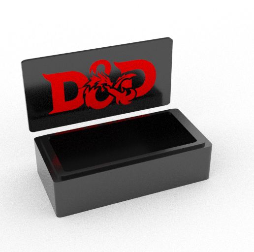 📦 DUNGEONS AND DRAGONS DECK BOX・ STL File for 3D printing・Cults