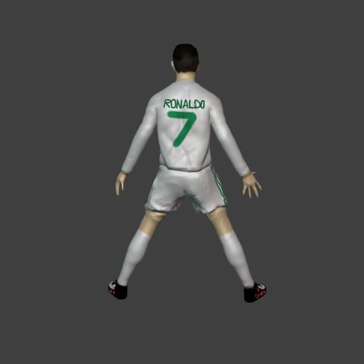 STL file Cristiano Ronaldo 🏈 ・3D printer model to download・Cults