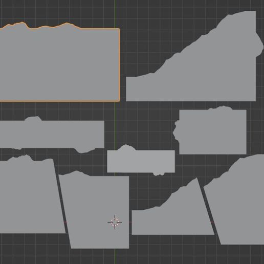 ⚔ 11e Terrain Base Templates・Free STL File for 3D printing・Cults
