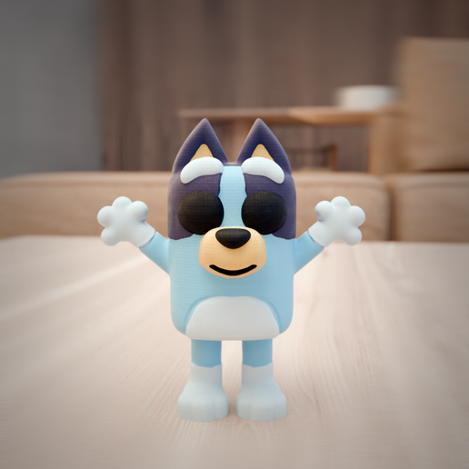 STL file BLUEY FUNKO POP 👾 ・Model to download and 3D print・Cults