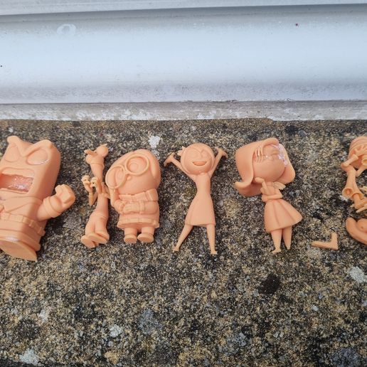 3D printer Sadness - Inside Out • made with Halot mage 8k・Cults