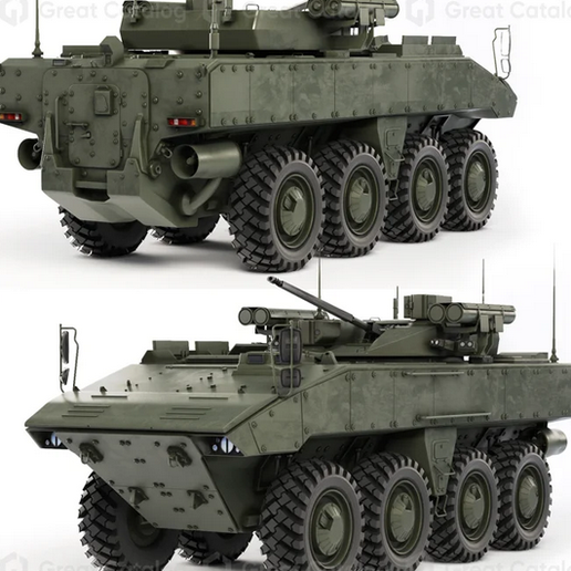 STL file Russian VPK-7829 "Boomerang" tank 🪃 (3MF)・Design to download ...