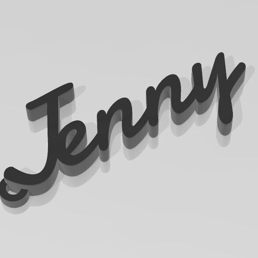 Файл STL Jenny 👩 ・3D-печать дизайна для загрузки・Cults