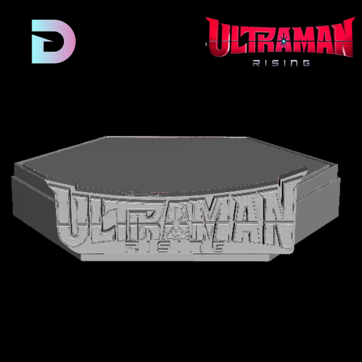 🐉 ultraman rising-Ken sato-figura +base portable・Archivo 3D para ...