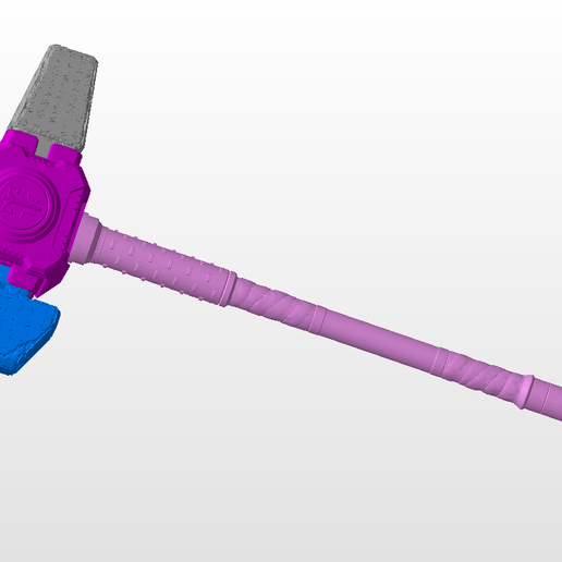 🔨 Valen's Hammer (Sentinel Hammer)・ STL File for ・Cults