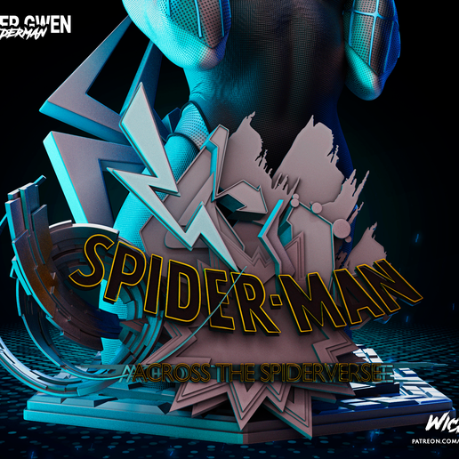 🕷️ WICKED MARVEL SPIDER GWEN BUST 2023: TESTED AND READY FOR 3D ...