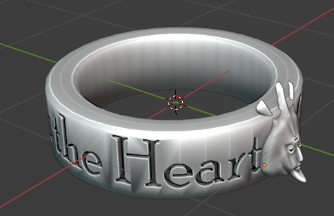 💍 Dagoth Ur Ring・Free OBJ File for 3D printing・Cults