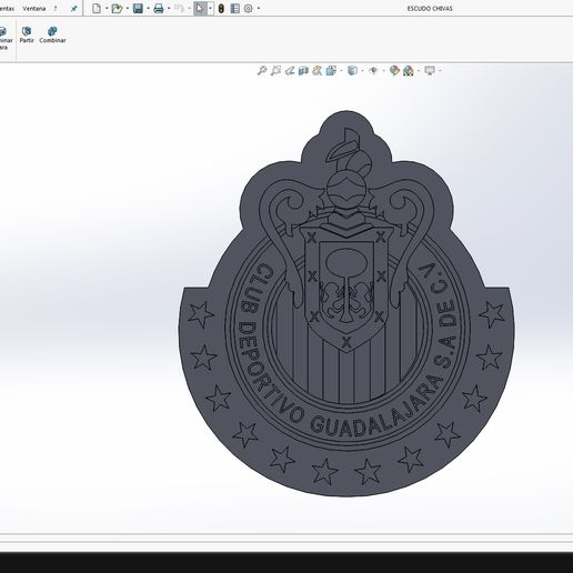 chivas logo coloring page