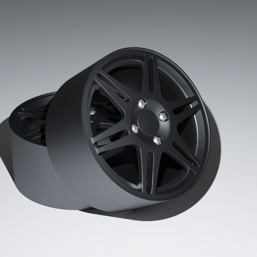 🚗 speedline 2116 rim for model 1/24 1/18・ STL File for ・Cults