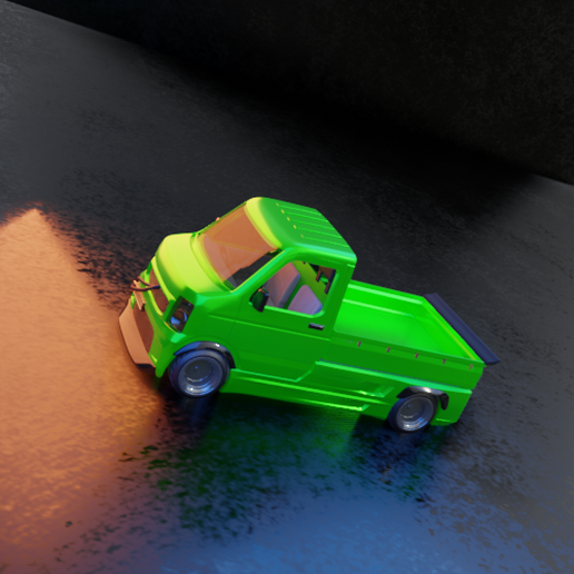 Archivo 3D Drift Kei Truck - 02sept22・Plan imprimible en 3D para descargar・Cults