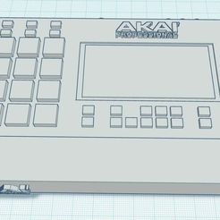 STL file Akai MPC Live・3D print design to download・Cults