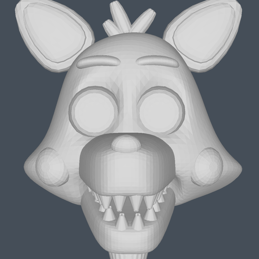 🏗 fnaf funtime foxy/lolbit mcfarlane head・Free STL File for 3D printing ...