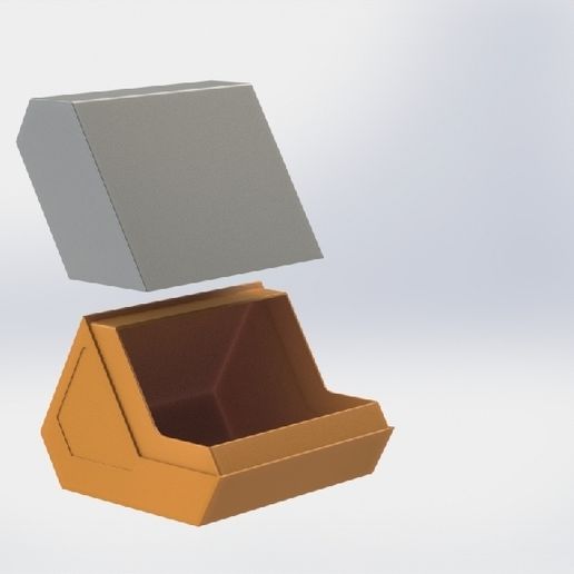 STL file Hexagon Box Storage 📦 ・3D print model to download・Cults