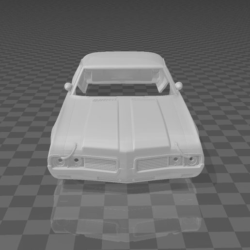 🐚 Oldsmobile 442 Shell Body – Divided Parts for Easy Printing・ STL File ...