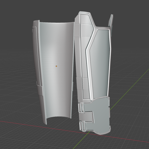 STL file Deadpool shin guards from deadpool 1/2 🎨 ・3D printable model ...