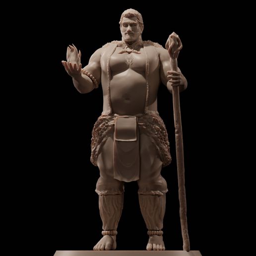 STL file Dyfan the Druid (Safe for work) 🐻 ・3D printable model to ...