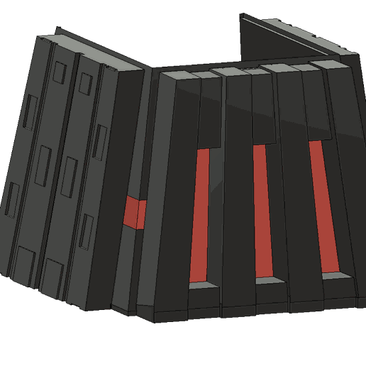 ⭐ Star Wars - Darth Vader Fortress - 2nd Floor・ STL File for ・Cults