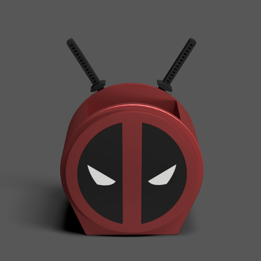 🖊️ Deadpool Pen Holder Organizer・ STL File for 3D printing・Cults