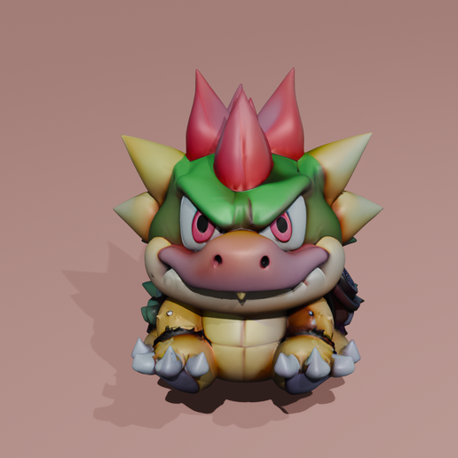 🐢 Bowser・Free STL File for 3D printing・Cults