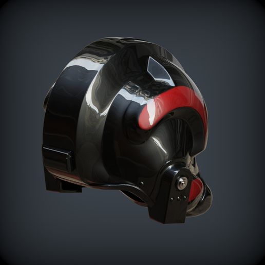 🔥 INFERNO SQUAD HELMET 1:1 scale (TIE PILOT)・ STL File for ・Cults