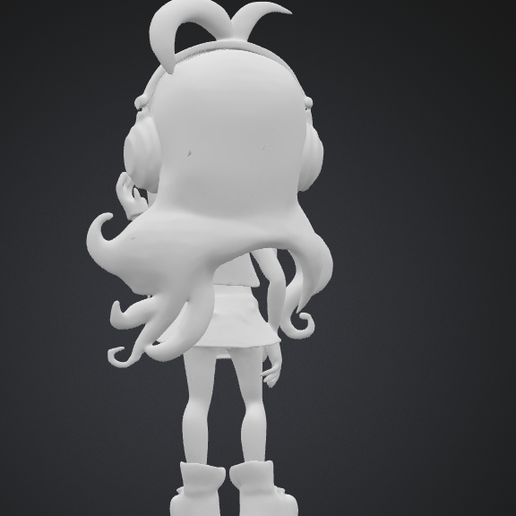 STL file Splatoon inspired girl character 👧 ・3D printer design to ...