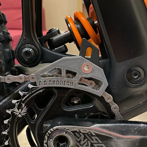 🚲 Universal bicycle chainguide・Free STL File for 3D printing・Cults