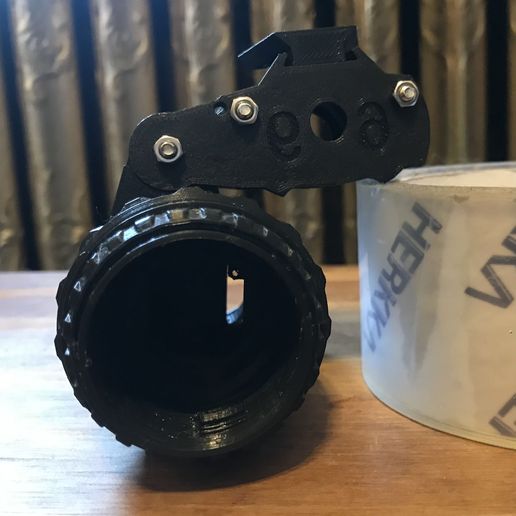 🪖 PVS69 ALPHA GEN 4 MONOCULAR BODY & FRONT PLATE・ STL File for 3D ...