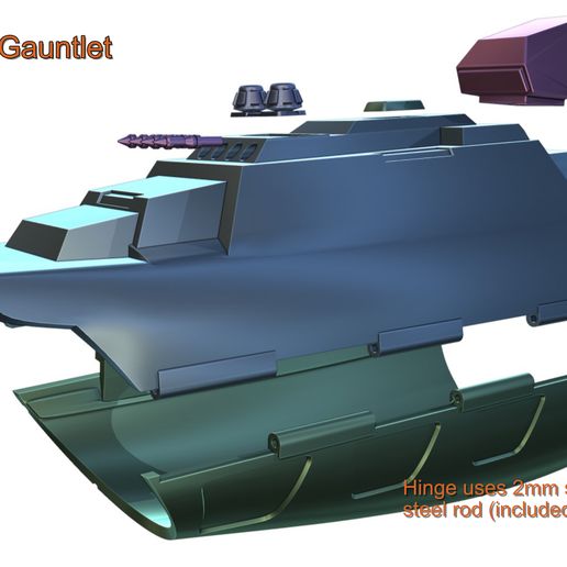 ️ Right Gauntlet・ 3D File for ・Cults