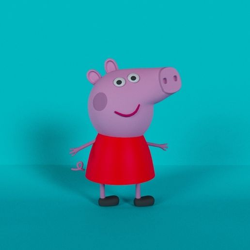 🐖 Peppa Pig・ STL File for 3D printing・Cults