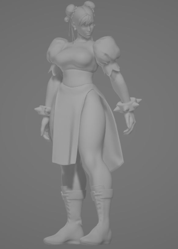Archivo STL Chun li・Plan para descargar y imprimir en 3D・Cults