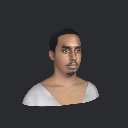 👤 P Diddy-bust/head/face ready for 3d printing・ 3D File for 3D printing ...