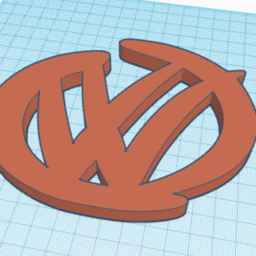 STL file VW LOGO 🚗 ・3D printable model to download・Cults
