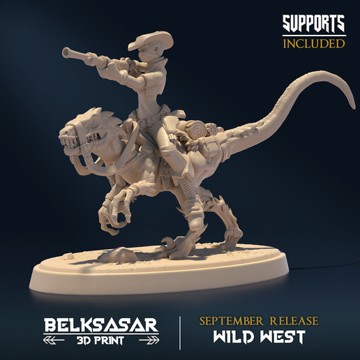 🏜️ Outlaw of Desert Set x3・ 3D File for ・Cults