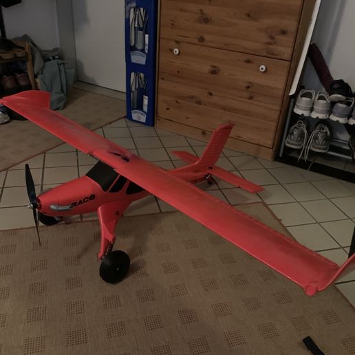🛩️ RC plane Draco Bush Plane・3D Print with the Prusa I3 Mk3s 3D printer ...