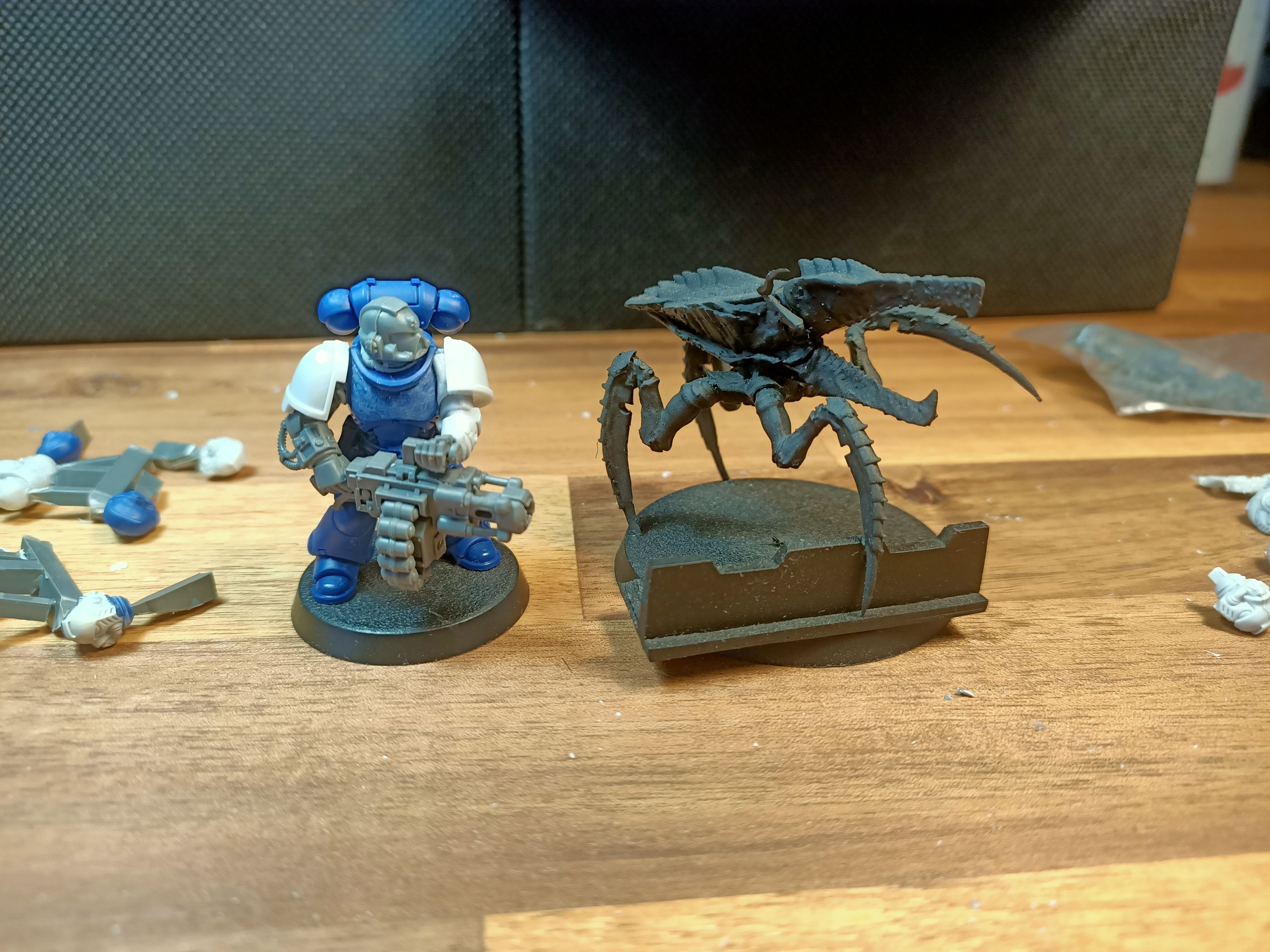 STL file Klendathu Warrior Poseable and Modular (Tyranid genealogy)・3D printer model to download ...