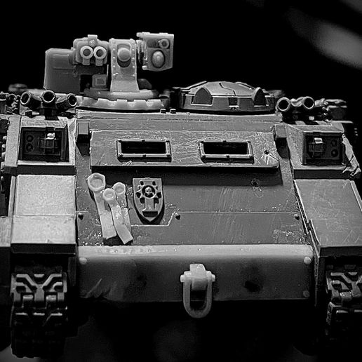 🦏 Rhino APC Storm Bolter/ Hunter Killer Turret・ STL File for 3D ...
