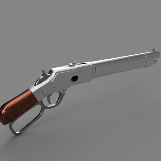 🎭 The Ghouls Lever Rifle from Fallout TV show・ 3D File for 3D printing ...